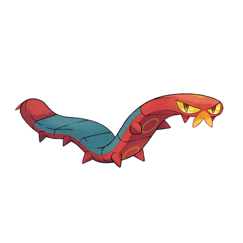 Sizzlipede Pokédex (#850)